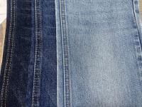China Heavy Weight  13.6oz TL12235-2G Dark Blue Recycle Slub Denim Fabric with RCF Fiber for sale