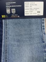 China Heavy Weight  13.6oz TL12235-2G Dark Blue Recycle Slub Denim Fabric with RCF Fiber for sale