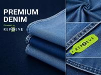 China 8S Horizontal & Vertical Cross Slub Denim Fabric | Eco-friendly TL12235-3G 8-Count Warp & Weft Cross Slub Sustainable Denim for sale