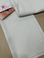 China 10oz White 4 Way Stretch Denim Fabric with Special Weave for Jeans and Jackets for sale