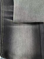 China Black Denim Fabric | TLH10026-13GG Stretch Black Denim With BCI & OEKO-TEX Certification for sale