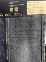 China Dark Blue Heavyweight Non-Stretch Denim Fabric | TL1085-199GG Rigid Dark Blue Denim with BCI & OEKO-TEX Certification for sale