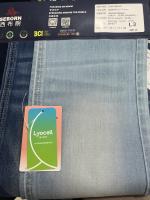 China Super Dark Blue Green Undertone 4-Way Stretch Denim Fabric | TLK11991GG Lyocell Blended Versatile Wash Denim for sale
