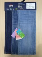 China 7.9oz Cotton Sorona Lyocell 4-Way Stretch Denim Fabric with Special Weave in Dark Blue for sale