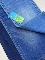 China 12oz High Lyocell Content Cotton Lyocell Denim Fabric with 3/1 Twill Weave in Dark Blue for sale