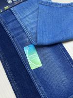 China 12oz High Lyocell Content Cotton Lyocell Denim Fabric with 3/1 Twill Weave in Dark Blue for sale