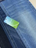 China 12.4oz Medium-Weight Cotton Lyocell Denim Fabric with 3/1 Twill Weave in Dark Blue for sale