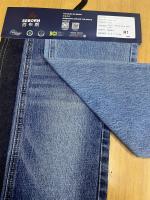 China 10S×7S Rigid Dark Blue 3/1Z Twill Cotton Denim Fabric | Eco-friendly Sustainable Denim for sale