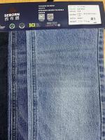 China 10S×7S Rigid Dark Blue 3/1Z Twill Cotton Denim Fabric | Eco-friendly Sustainable Denim for sale
