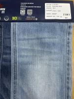 China TL11723TA 9.9oz Cross & Vertical Slub All Cotton Denim Fabric BCI & OEKO-TEX Certified for sale