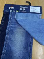 China TL11723TA 9.9oz Cross & Vertical Slub All Cotton Denim Fabric BCI & OEKO-TEX Certified for sale