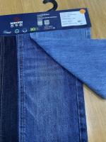 China TL7015-1T 10.8/11.2oz Dark Blue+Grey All Cotton Denim Fabric with 3/1Z Twill and BCI & OEKO-TEX Certification for sale