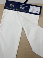 China 10.3oz 100% Cotton White Denim Fabric BCI & OEKO-TEX Certified for Premium Apparel for sale