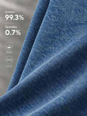 China 12.5oz High Cotton 3/1 Twill Weave Stretch Denim Fabric in Classic Dark Blue for Premium Denim Apparel for sale