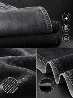 China 10.2oz Sulphur Black Rigid Denim Fabric with 3/1Z Right-hand Twill and BCI & OEKO-TEX Certification for sale