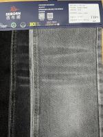 China 12.6oz Sulphur Black Heavy Denim Fabric - 100% Cotton BCI & OEKO-TEX Certified for Premium Apparel for sale