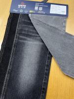 China 12.6oz Sulphur Black Heavy Denim Fabric - 100% Cotton BCI & OEKO-TEX Certified for Premium Apparel for sale