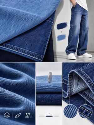 China 11.3oz Dark Blue+Blue All Cotton Denim | 7S×10S Siro Spun 3/1Z Twill Denim for Branded Pants TL11628-3G for sale