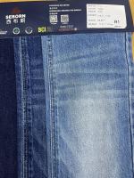 China 11.9oz Pre-wash Weight All Cotton Denim Fabric with 3/1Z Right-hand Twill Construction and BCI & OEKO-TEX Certification for sale