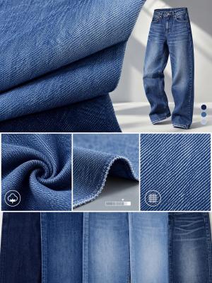 China 11.9oz Pre-wash Weight All Cotton Denim Fabric with 3/1Z Right-hand Twill Construction and BCI & OEKO-TEX Certification for sale
