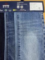 China 11.7oz Dark Blue All Cotton Denim | 8S×7S Vertical Slub 3/1Z Twill Denim for Branded Pants TL10288-2GR for sale