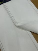 China White Slight Stretch 3/1 Twill Stretch Denim Fabric Cotton Spandex Denim Fabric for sale