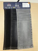 China 10.8oz High Cotton 3/1 Twill Weave Sulphur Black Stretch Denim Fabric for Classic Garments for sale