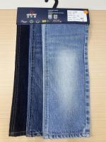China Dark Blue 100% Cotton Denim Fabric with 3/1 Twill Weave for Rigid Denim Apparel for sale