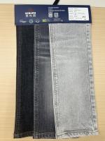 China 11.8oz High Cotton Sulphur Grey Stretch Denim Fabric Slight Stretch Cotton Spandex Denim Fabric for Jeans for sale