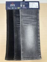 China 12.5oz High Cotton 3/1 Twill Stretch Denim Fabric in Colored Black for Jeans and JacketsTLH7892-1T for sale