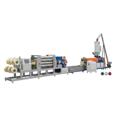 China Double Screw Strap Production Line Precision PP Strapping Band Production Line for sale