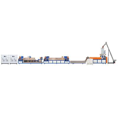 China PP Strapping Band Production Line with Material Versatility, Precision Extrusion Design, and High-Strength Polypropylene for sale