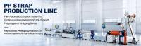 China Fully Automatic Strap Production Line Touch Screen PP Strap Making Machine for sale