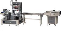 China 5 Servo Driven Sleeve Labeling Machine 50Pcs/Min High Speed Labeling Machine Fully Automatic for sale