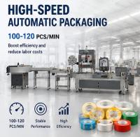 China Fully-automatic High-Speed Rewinding Machine with PLC Touch Screen Control for Efficient Packaging and Labeling for sale