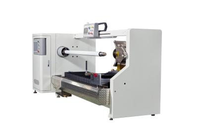 China Single Shaft Automatic Cutting Machine 5000W Servo Tape Cutting Machine 1600mm Width for sale