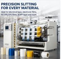 China Fully automatic Rewinding Machine ZRT-1300-G6 for Precision Slitting and Rewinding of Various Materials Suitable for Industrial Applications for sale