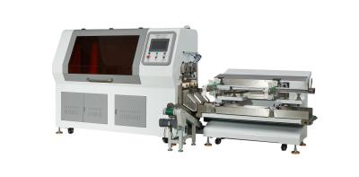 China Dual Shaft Roll To Roll Slitting Machine PLC Touch Screen Slitting Equipment 160mm Blade for sale