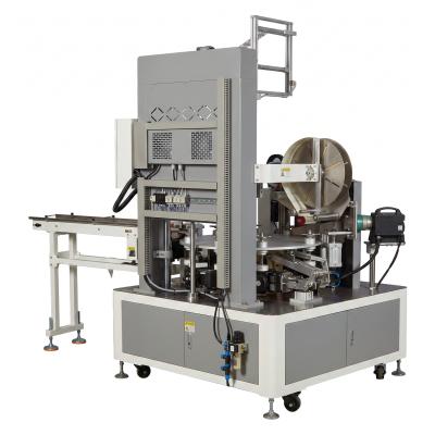 China Rotary Sleeve Labeling Machine 4 Servo Shrink Sleeve Applicator Machine High Speed for sale