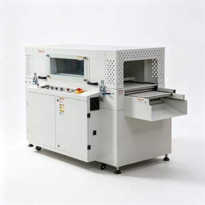 China PLC Control Shrink Band Tunnel 30KG Load Tape Roll Packing Machine For Shrink Effect Check for sale