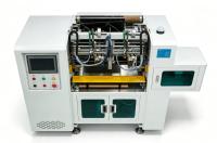 China 380V / 50Hz Roll Rewinding Machine Glueless Kraft Paper Rewinder Offering Stable Roll Tension for sale