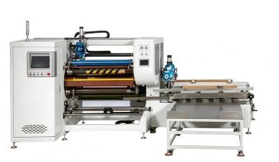 China 380V Automatic Rewinding Machine 15KW Tape Copper Foil Aluminium Foil Rewinding Machine for sale