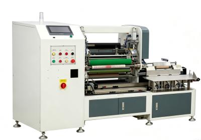 China PLC Control Automatic Rewinder Machine Customized Tape Laminating Machine for sale
