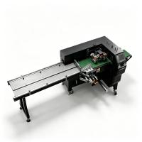 China PLC Controlled Horizontal Flow Wrapping Machine Precision Gearbox Horizontal Flow Wrapper for sale