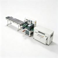 China POF Flow Wrap Machine Anti Stick Cutter High Speed Flow Wrap Machine for sale