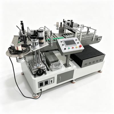 China Single Phase Self Adhesive Labelling Machine One Side / Two Side Automated Labeling Machine for sale