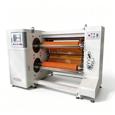China Plasma Nano Coating Automatic Slitting Machine Anti Stick Roller BOPP Tape Slitting Machine 200m/min Speed for sale