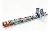 China 200 - 400 Kg/hr Strapping Band Production Line PLC Controlled Strap Manufacturing Machine for sale
