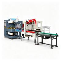 China PE Film Automatic Packaging Line Box Shrink Wrapping Machine Overload Protection for sale