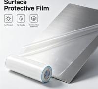China High Adhesion Surface Protective Film for Stainless Steel Anti Scratch No Residue for sale